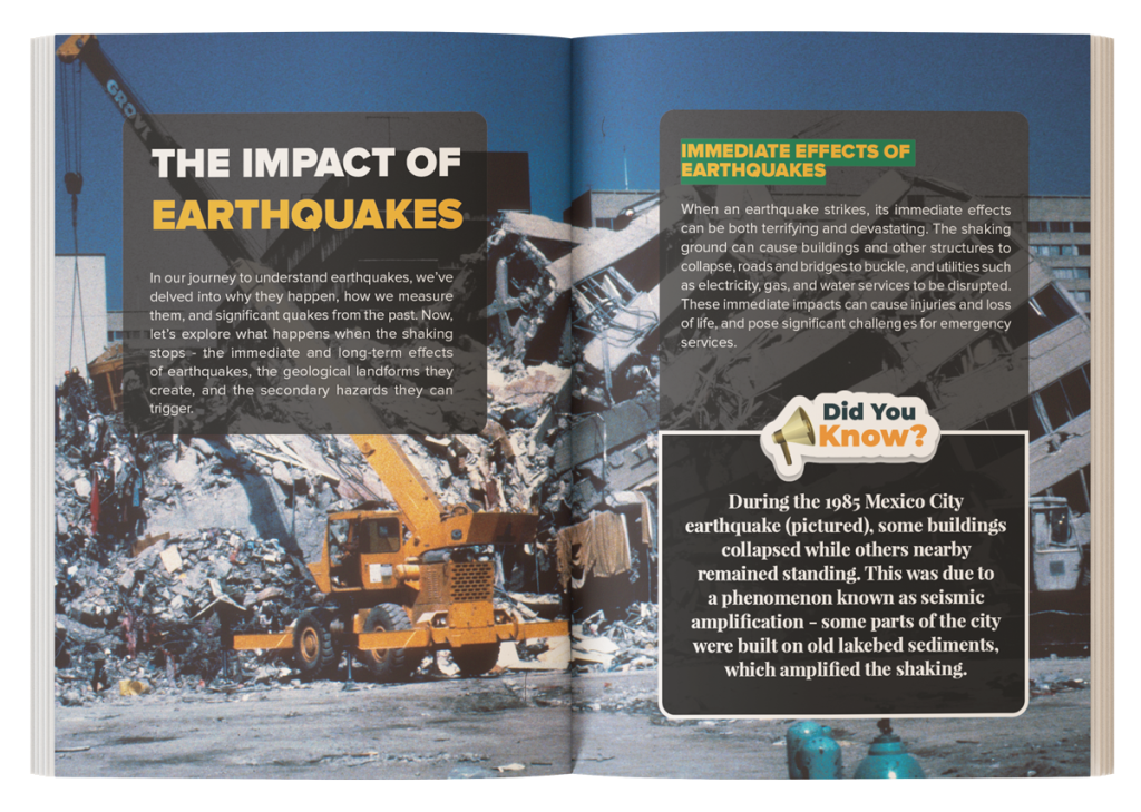 The Ultimate Earthquake Book for Kids | Bellanova Books